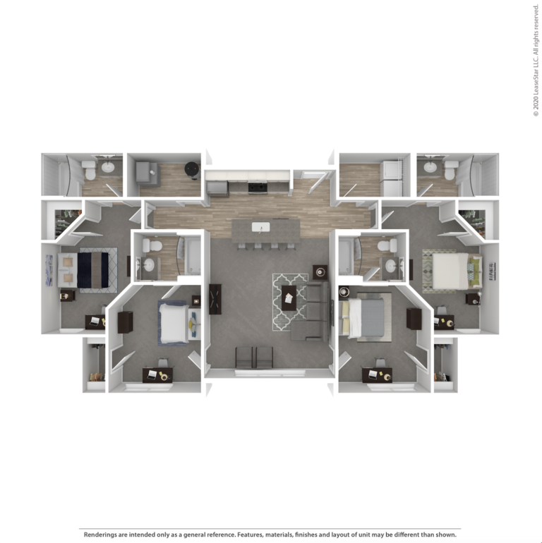 Apartments Near Michigan State University | Floor Plans | University Edge